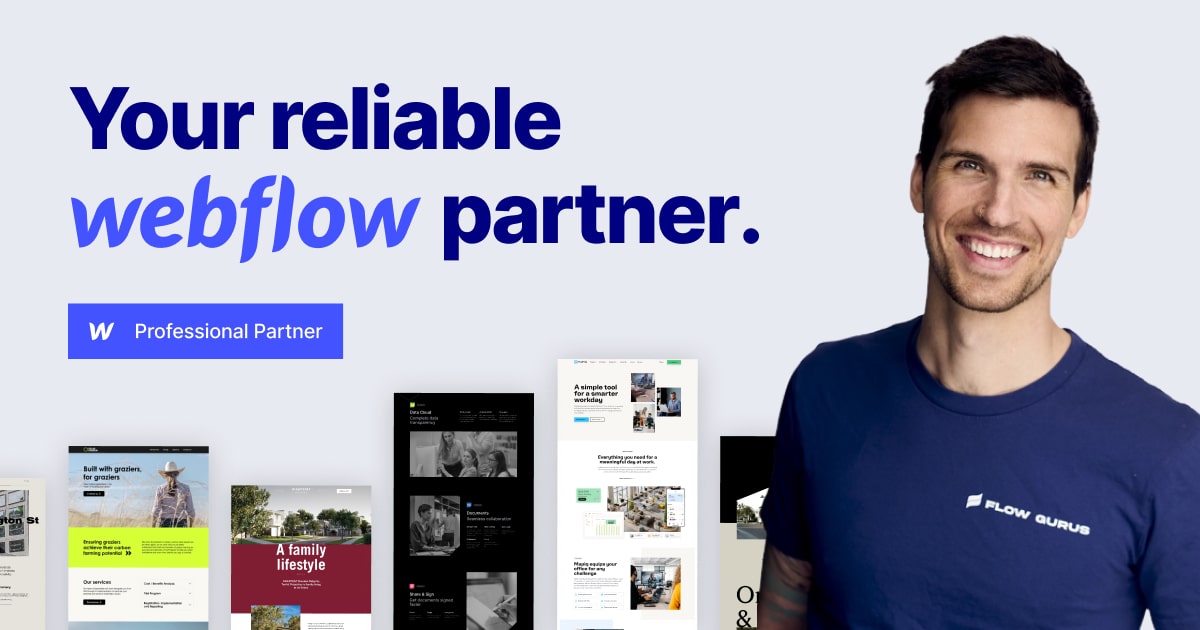 Webflow Developers Australia - Flow Gurus